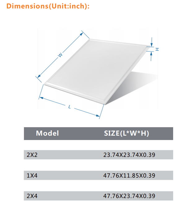 CCT Tunable LED Flat Panel light 2X2 – Jenco Barrie